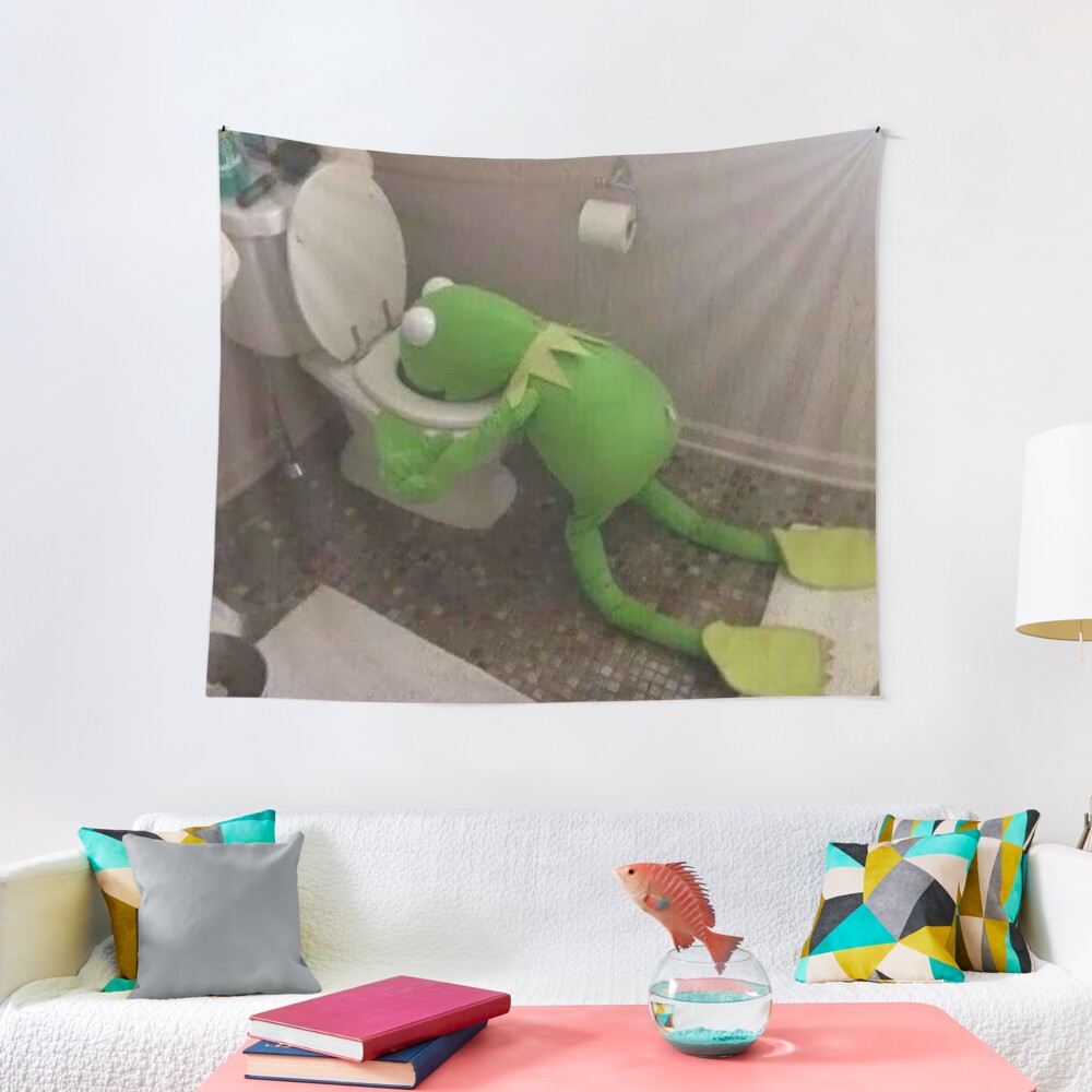 "Kermit party tapestries tapestry" Tapestry for Sale by Mattingame ...