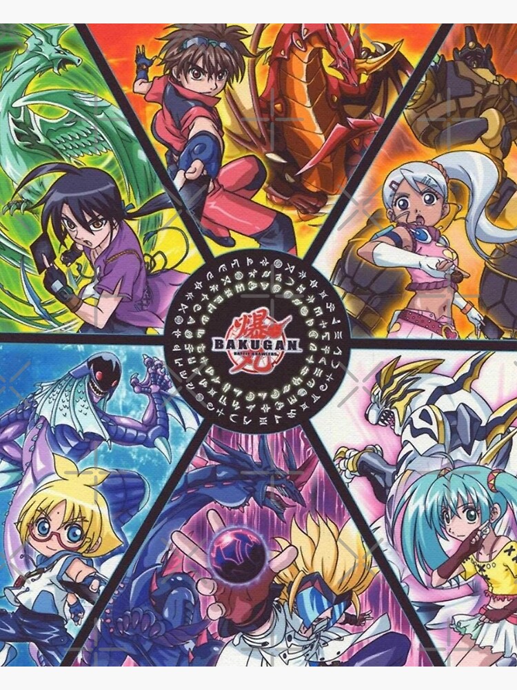 "Bakugan " Poster by Creations7 | Redbubble