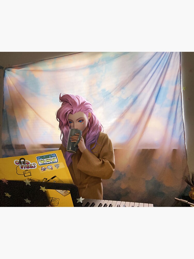 "Seraphine" Sticker by FishingDiamond | Redbubble