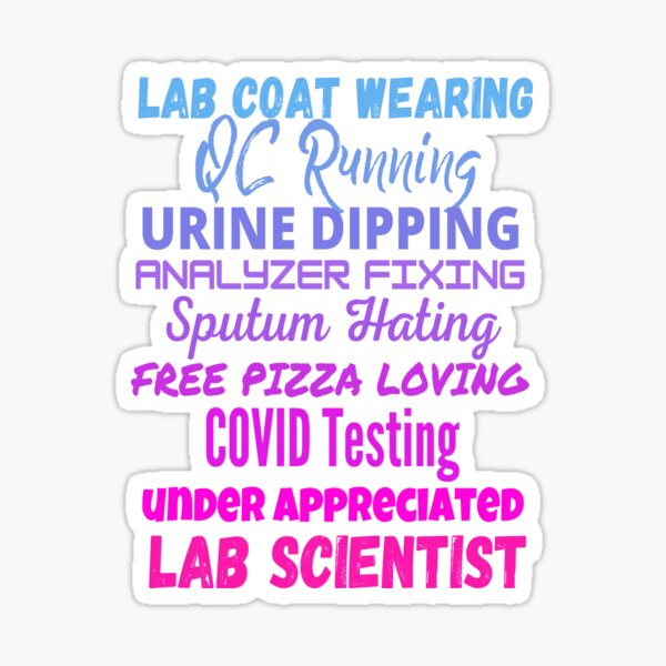 "FUNNY LAB SCIENTIST LAB COAT WEARING MEDICAL LABORATORY SCIENTIST ...