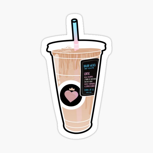 "Trans Coffee Order (subtle)" Sticker for Sale by lavender-sketch ...