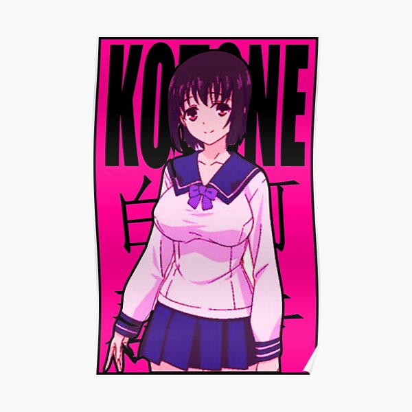 "KOTONE SHIRAKAWA - OVERFLOW" Poster for Sale by zegafzulfikar | Redbubble