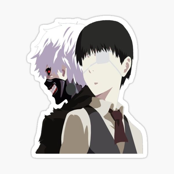 "Ken Kaneki" Sticker for Sale by OtakuState | Redbubble