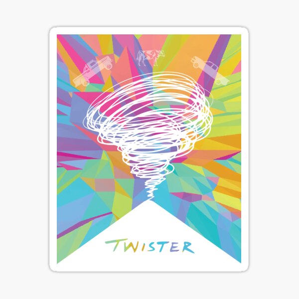 "Twister Movie (1996) 90s Nostalgia Design " Sticker for Sale by ...