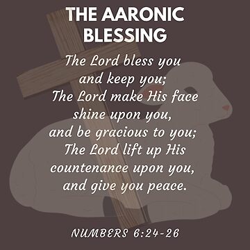 "The Aaronic Blessing" Art Board Print for Sale by FigLeafProphet ...
