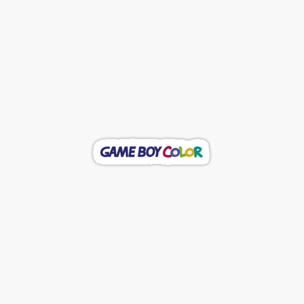 "Game Boy Color" Sticker for Sale by DoctorDisco63 | Redbubble