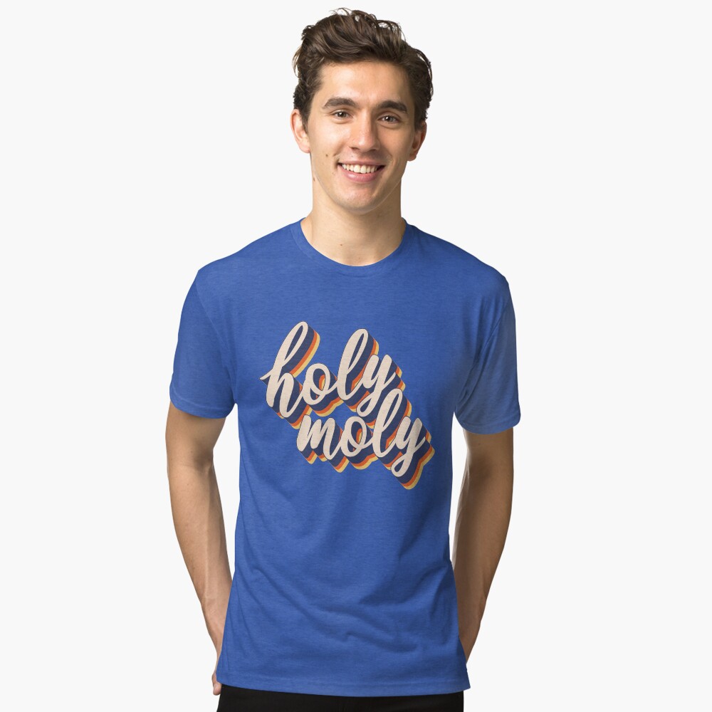 "Holy Moly Graphic Design" Sticker for Sale by TheVibeMerchant | Redbubble