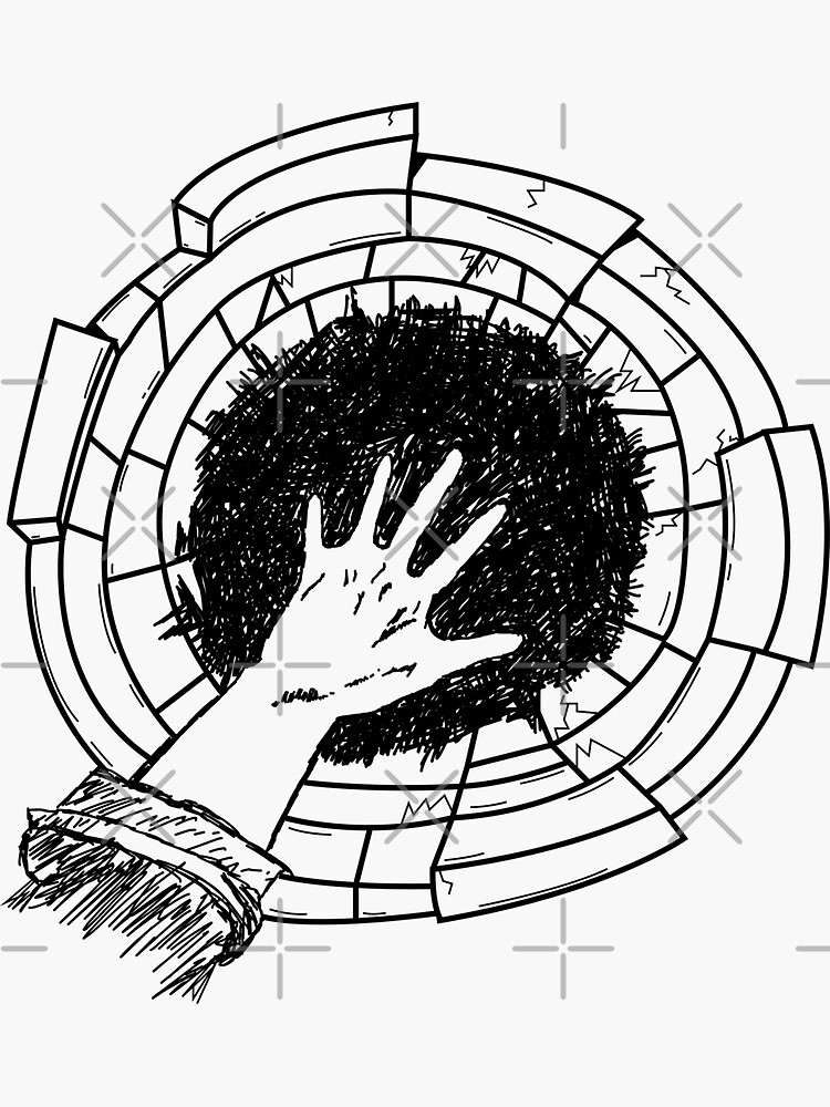 "Cayendo en tus mentiras" Sticker for Sale by TaorionZ | Redbubble