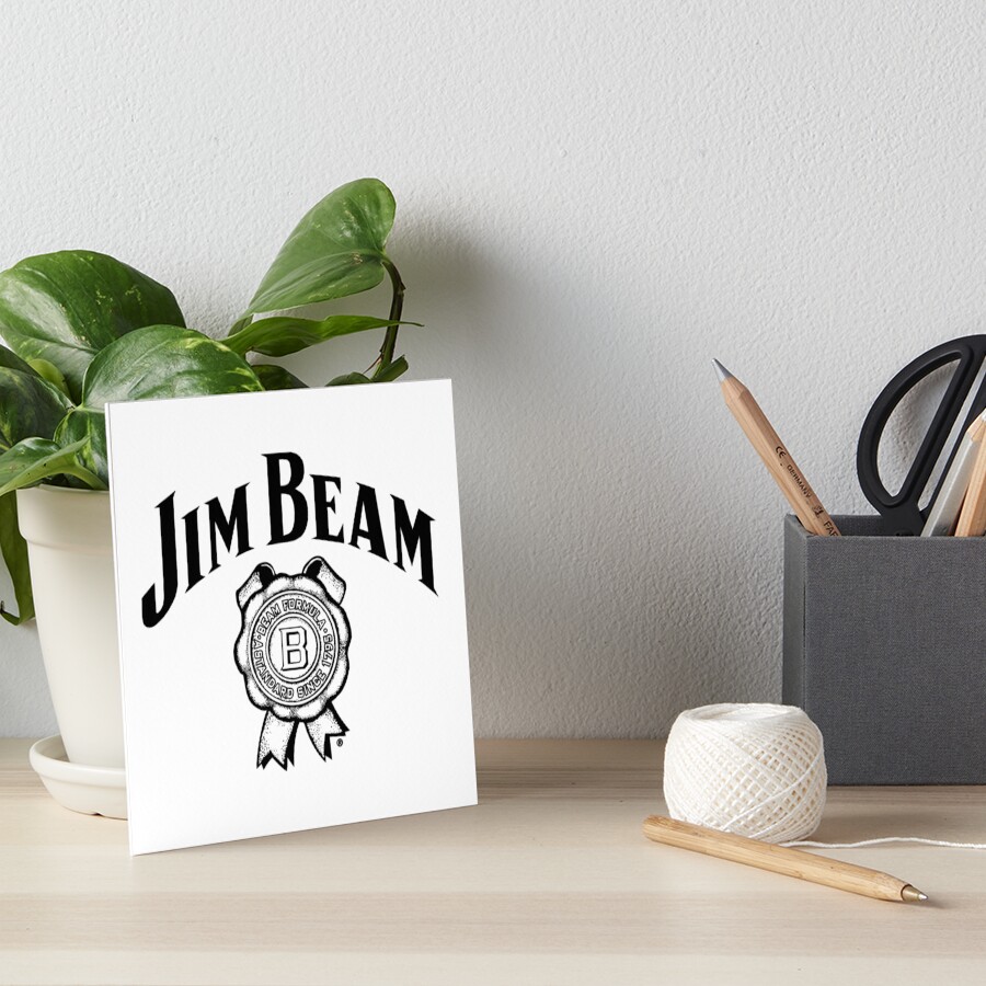 "jim beam logo" Art Board Print for Sale by KeithedLeon | Redbubble