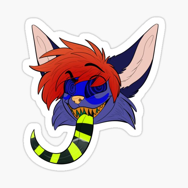 "Chuckles" Sticker by CheckyDraws | Redbubble