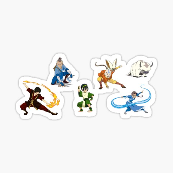 "Team Avatar " Sticker for Sale by chrisevanswife | Redbubble