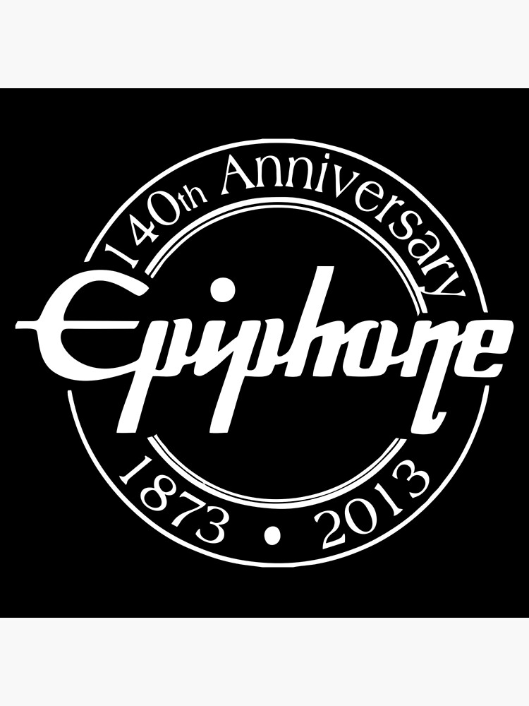 "Best Edition Epiphone Logo" Poster for Sale by qarun | Redbubble