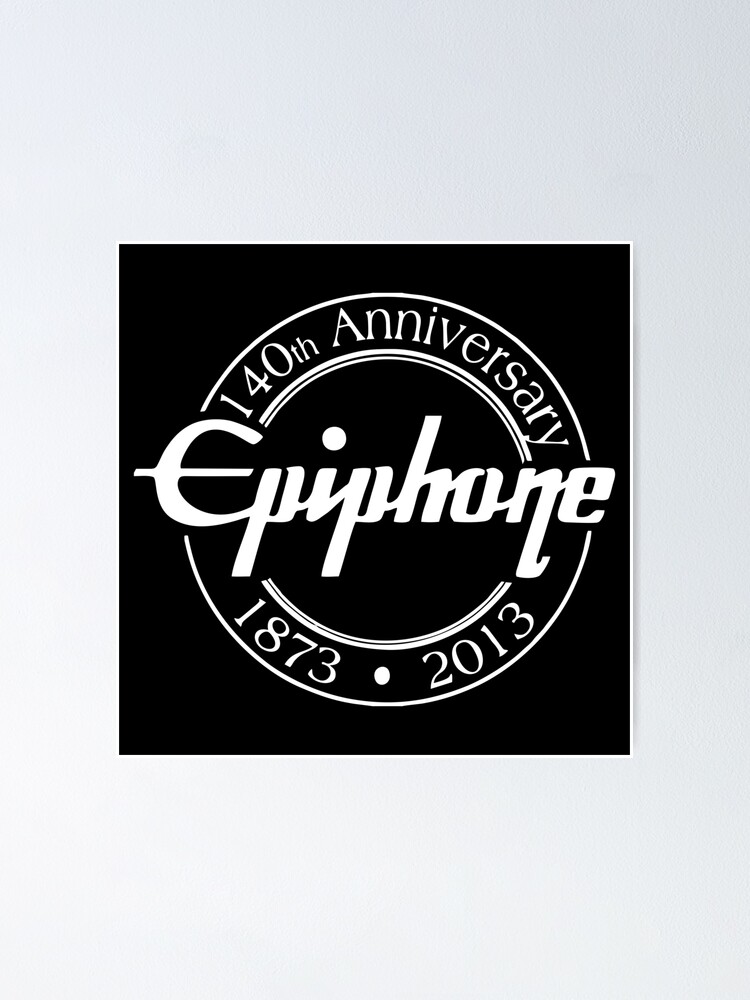 "Best Edition Epiphone Logo" Poster for Sale by qarun | Redbubble