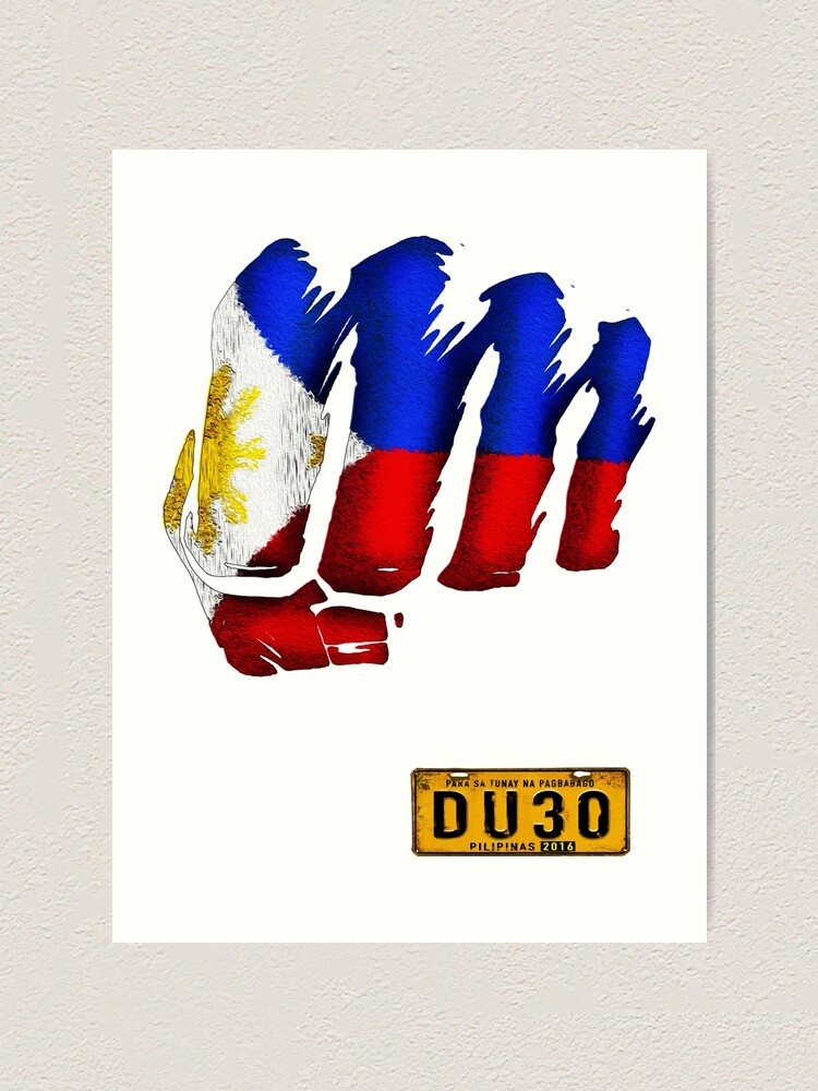 "PHist of DU30" Art Print by bobmata | Redbubble