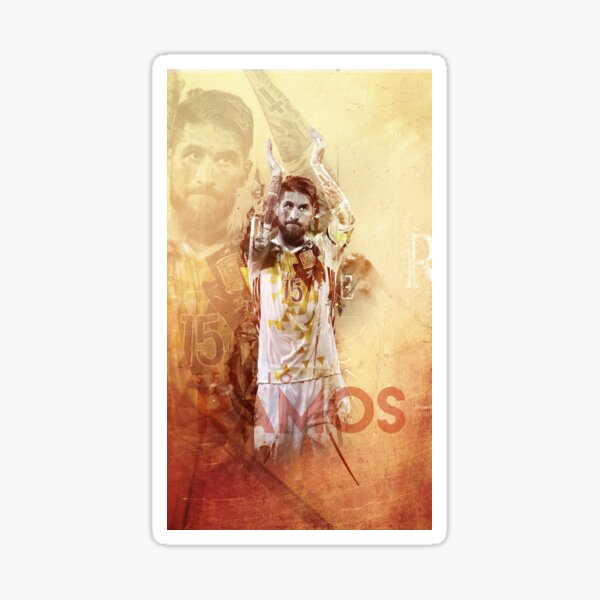 "Wallpaper Ramos Art" Sticker by bararasti98 | Redbubble