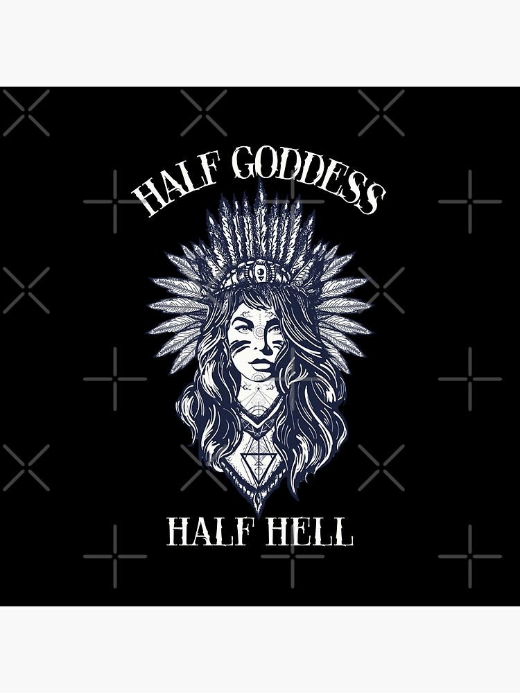 "Half Goddess Half Hell" Poster by Artwistooo | Redbubble