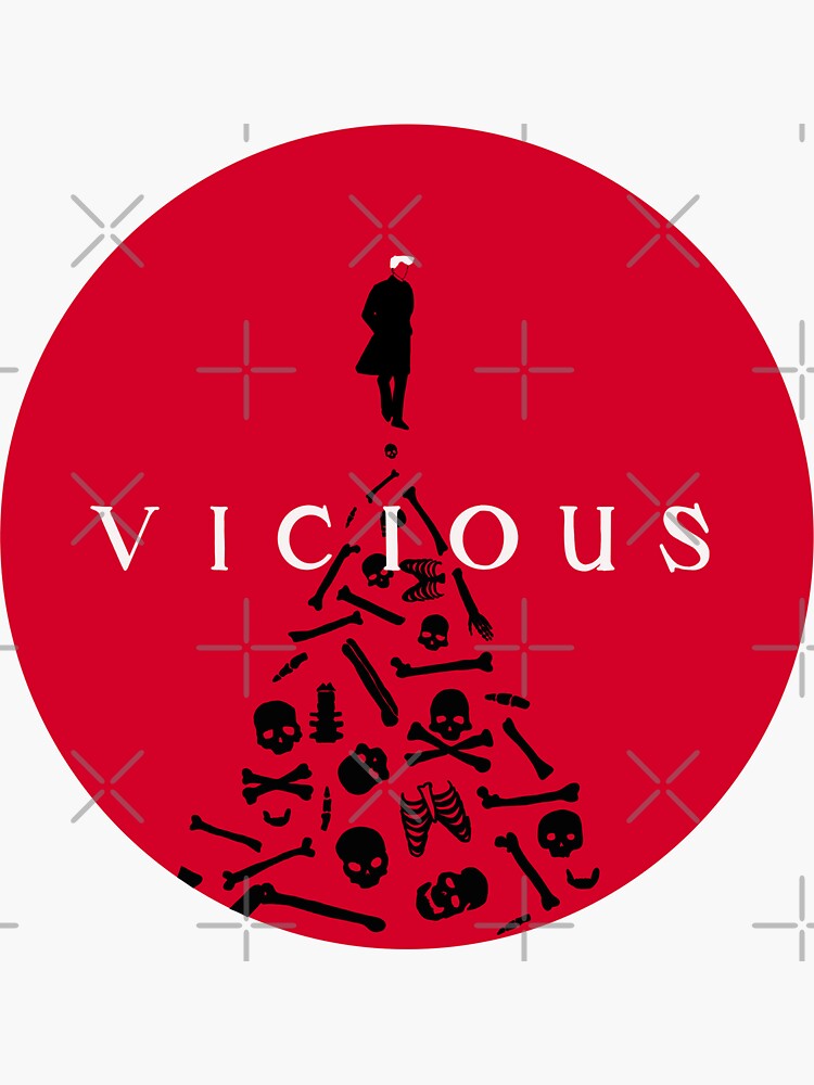 "vicious" Sticker for Sale by starbcund | Redbubble