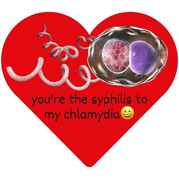 "syphilis & chlamydia" Greeting Card for Sale by haome-aloame | Redbubble