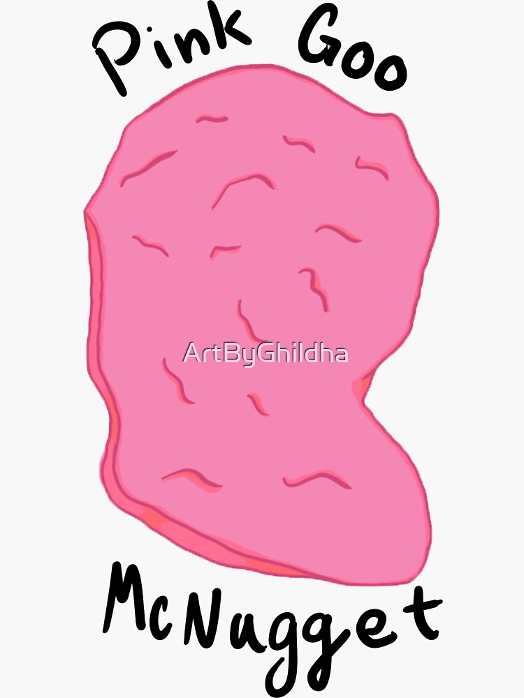 "Pick Goo but dark" Sticker for Sale by ArtByGhildha | Redbubble