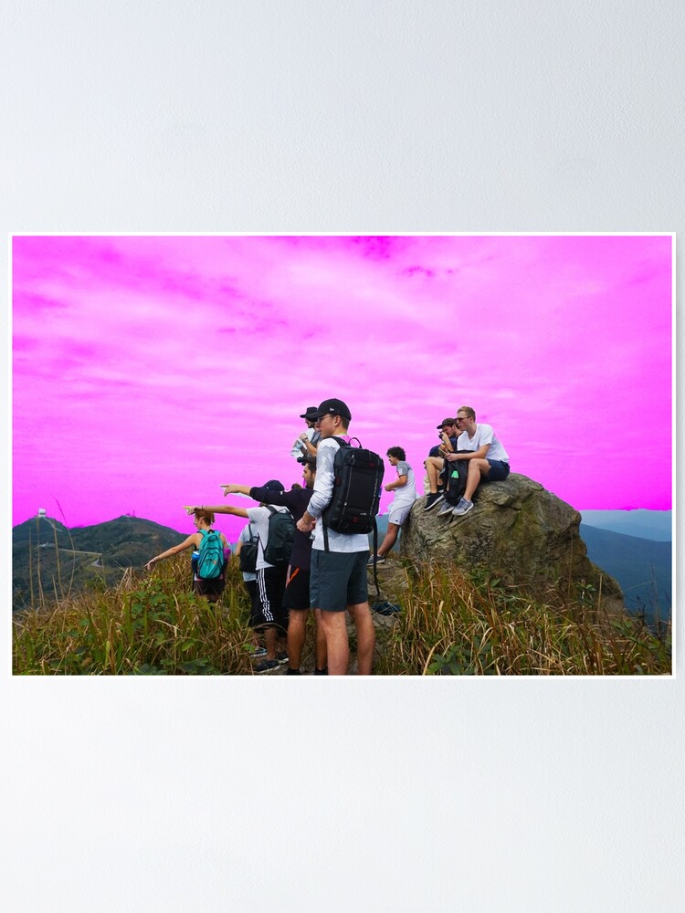 "Where is the trailhead?" Poster for Sale by BananaBasturd | Redbubble