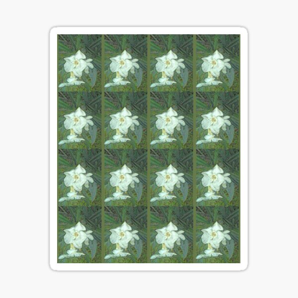 Oleander Series Sticker For Sale By Hawaiiarthst Redbubble