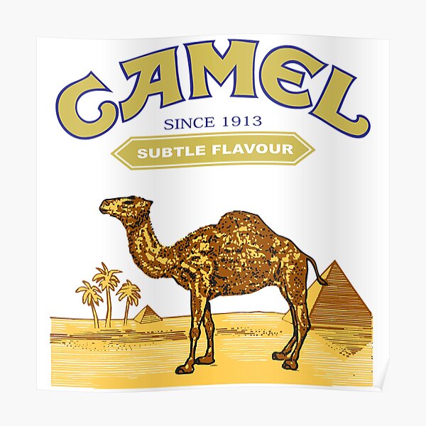 Camel Cigarettes Posters | Redbubble