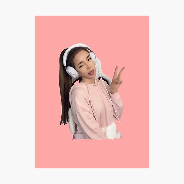 "pokimane - pokimanelol Fan Gift" Photographic Print by GraphicPapel ...