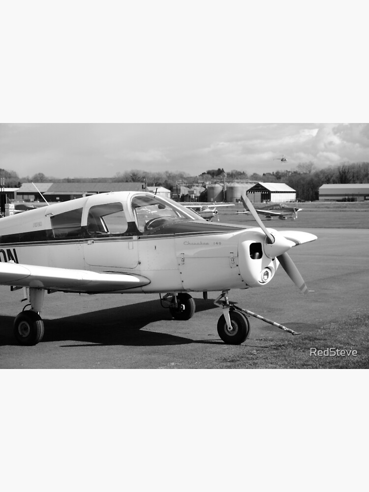 "Aviation - Piper Pa-28-140 Cherokee" Framed Art Print for Sale by ...