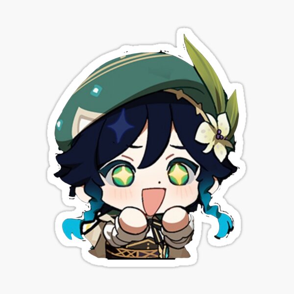 "Venti Genshin Impact" Sticker for Sale by Modud | Redbubble