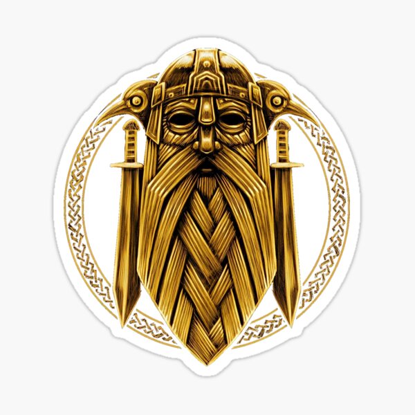 "Odin" Sticker for Sale by Zig-toZag | Redbubble