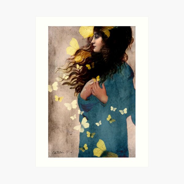 "Bye bye butterfly" Art Print for Sale by catrinarno | Redbubble