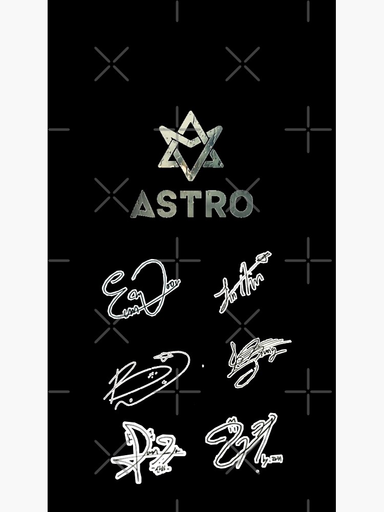 "Astro members signature products" Sticker by Star-Lightson | Redbubble