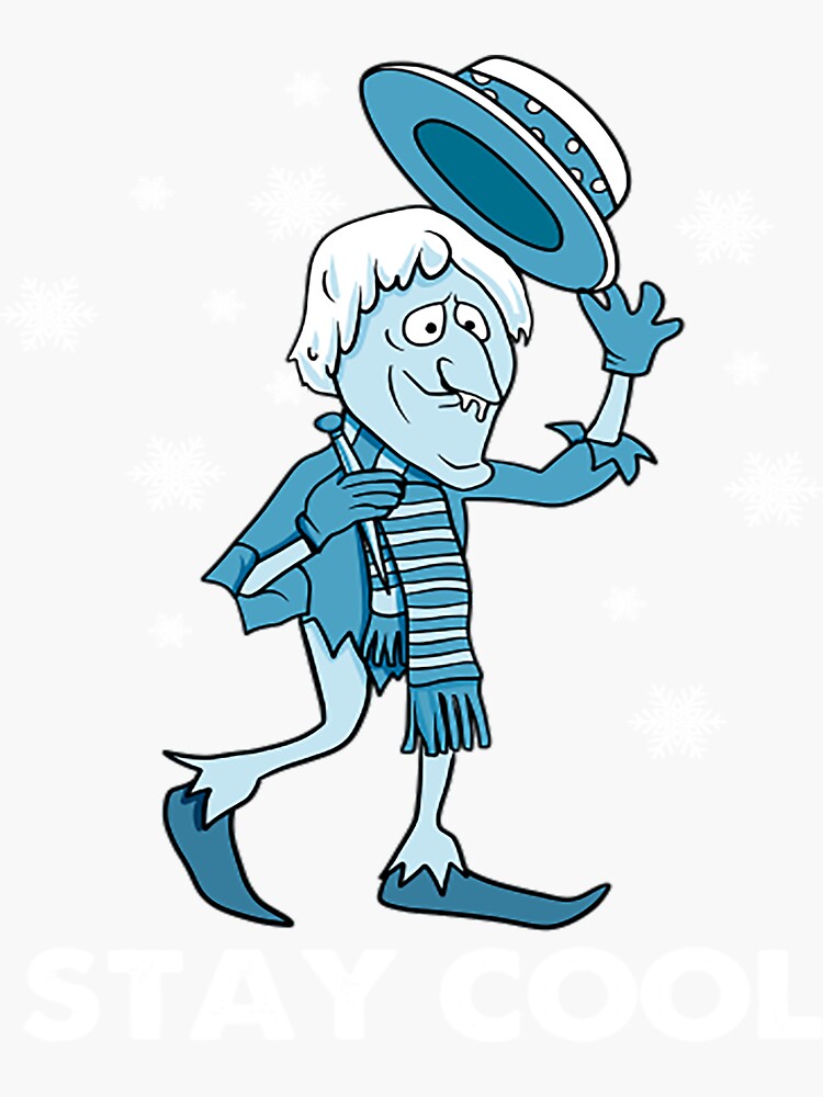 "Miser Brothers Snow miser Stay Cool" Sticker by heyyouapparel | Redbubble