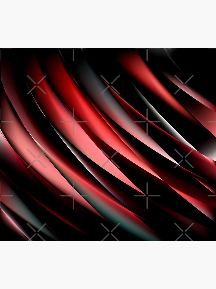 "Decorative Red And Black " Sticker for Sale by FantasySkyArt | Redbubble