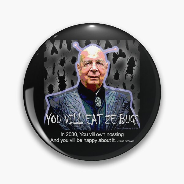 "You Vill Eat Ze Bugs" Pin for Sale by Artoons-org | Redbubble