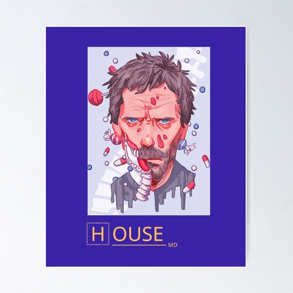 "HOUSE MD " Poster for Sale by Ha-22an | Redbubble