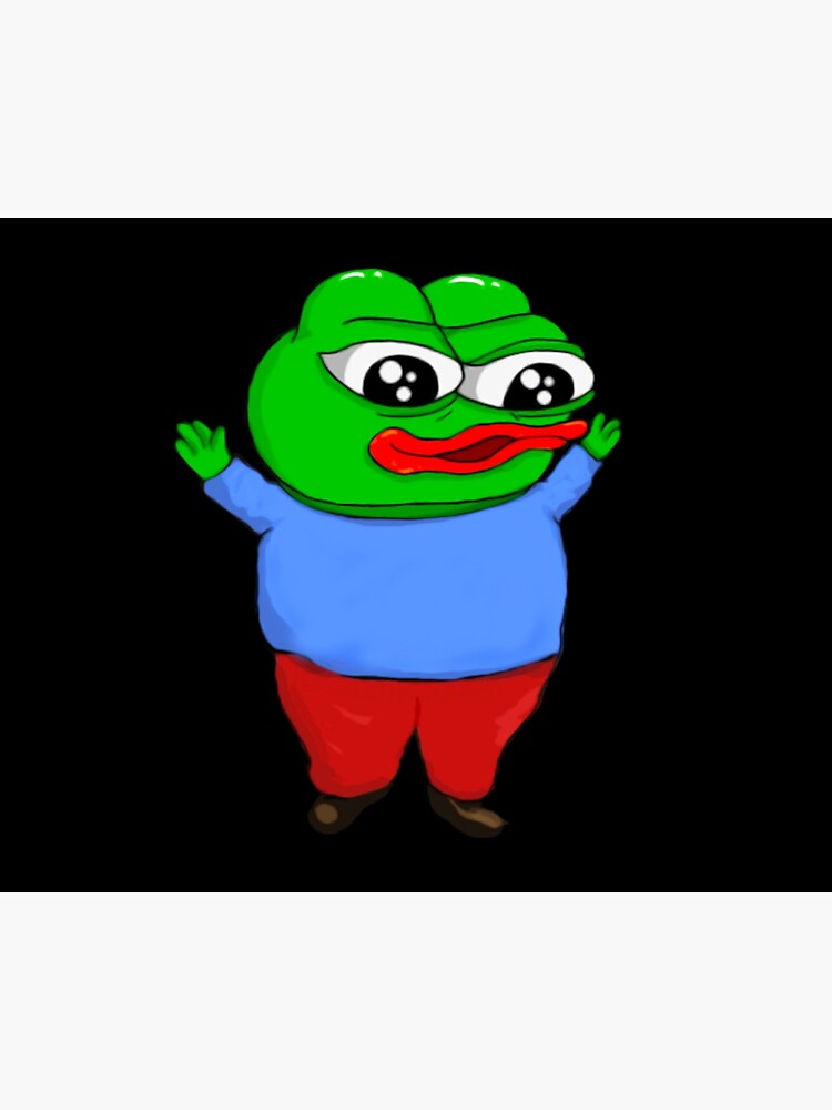 "Cute Apu Apustaja Celebrating Pepe" Photographic Print by Slav-Art ...