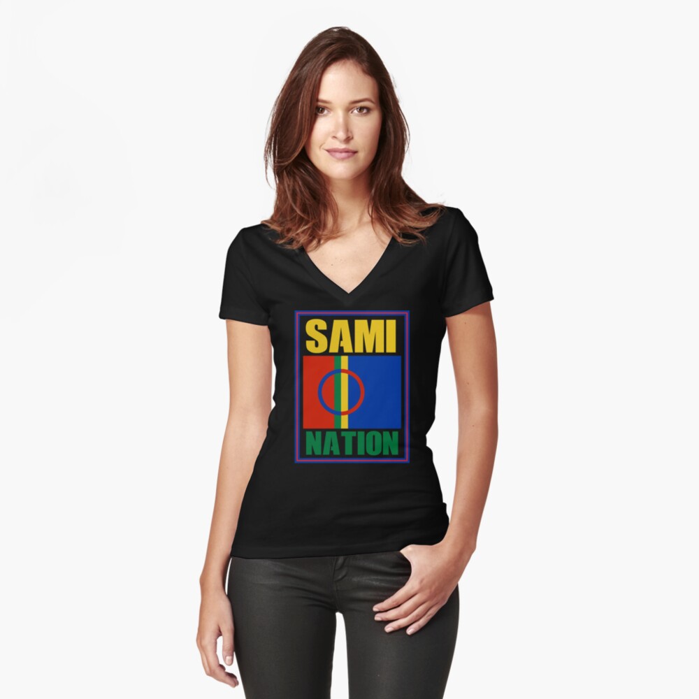 "sami nation. saami flag." Sticker for Sale by JJ adx | Redbubble
