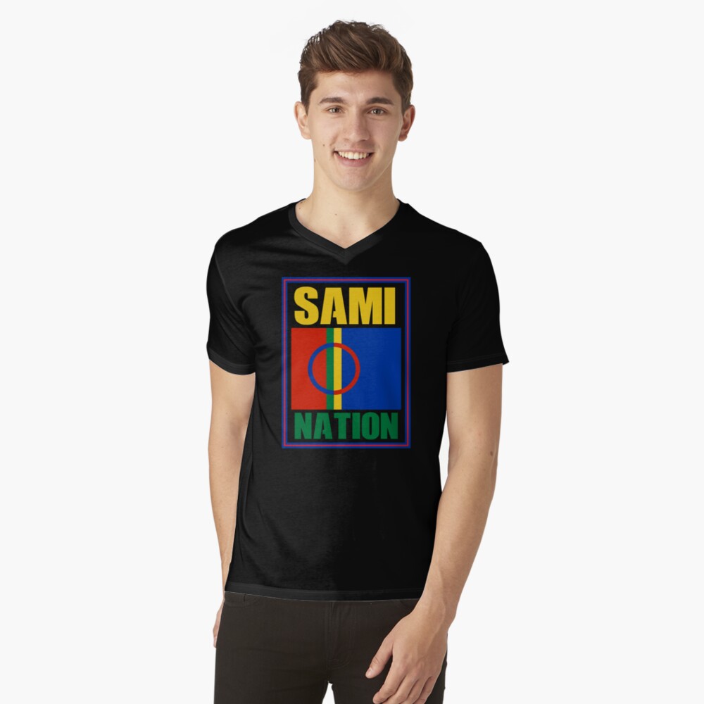 "sami nation. saami flag." Sticker for Sale by JJ adx | Redbubble