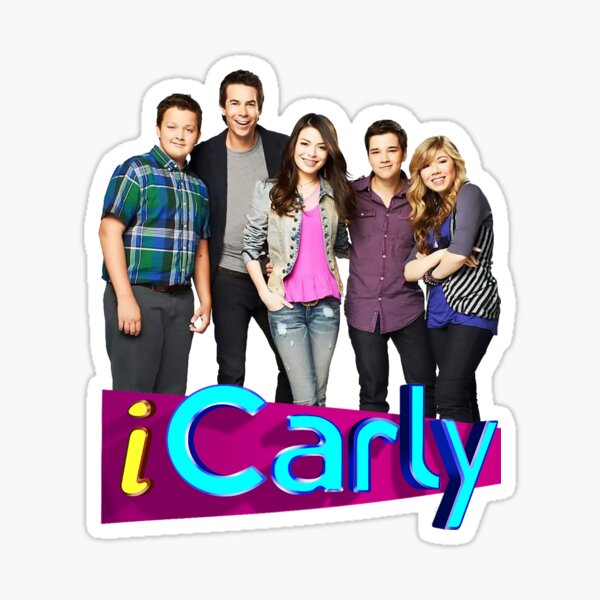 "ICarly Nice friends " Sticker for Sale by ALLORSAT | Redbubble