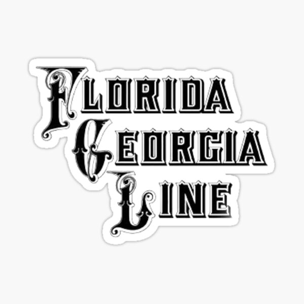 "logo florida georgia line" Sticker for Sale by jordan skye | Redbubble