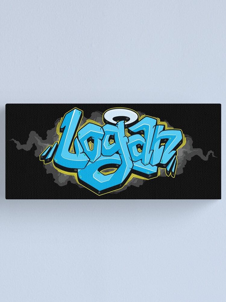 "Logan Graffiti Name" Canvas Print for Sale by NameGraffiti | Redbubble