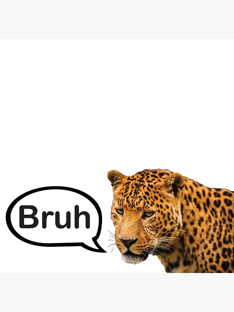 Póster «Regalo divertido divertido del diseño del meme de Tiger Bruh ...