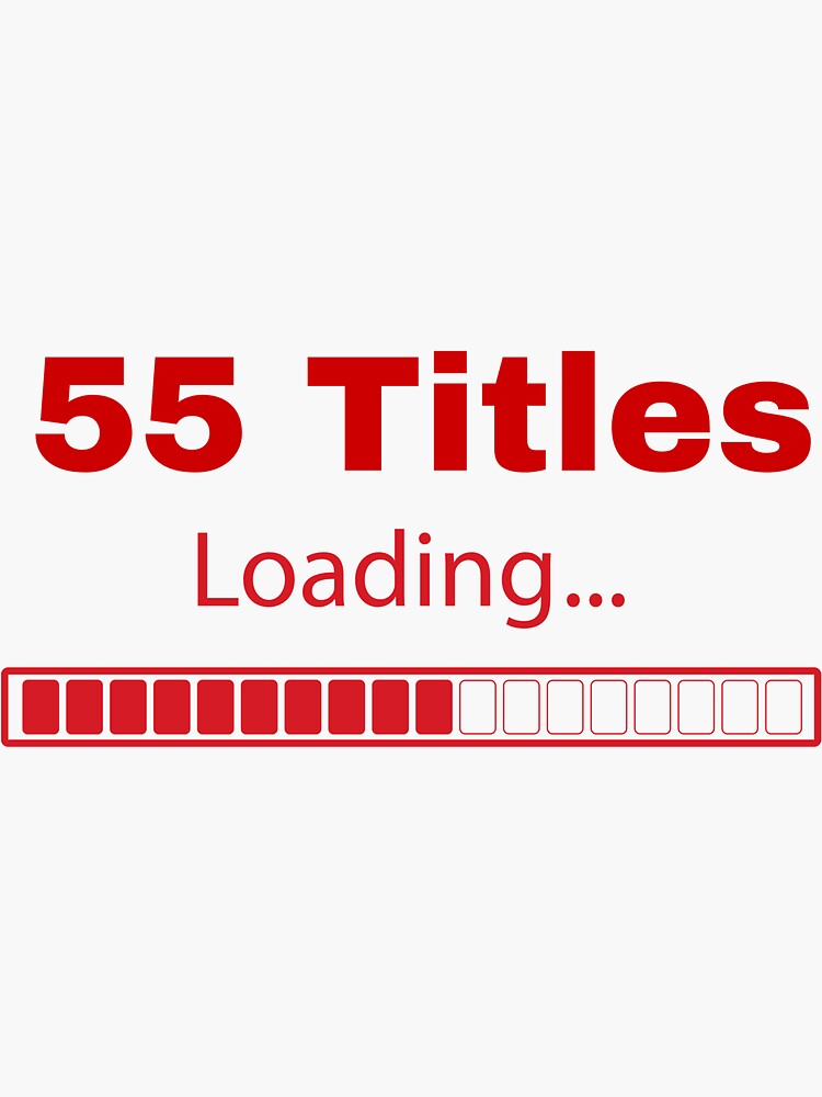 "55 Loading" Sticker by RFCZines | Redbubble