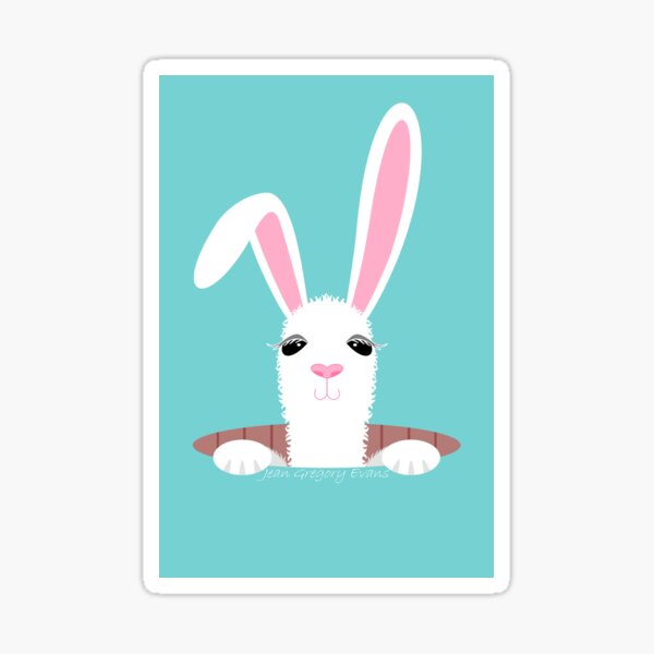 "RABBIT HOLE" Sticker for Sale by jgevans | Redbubble
