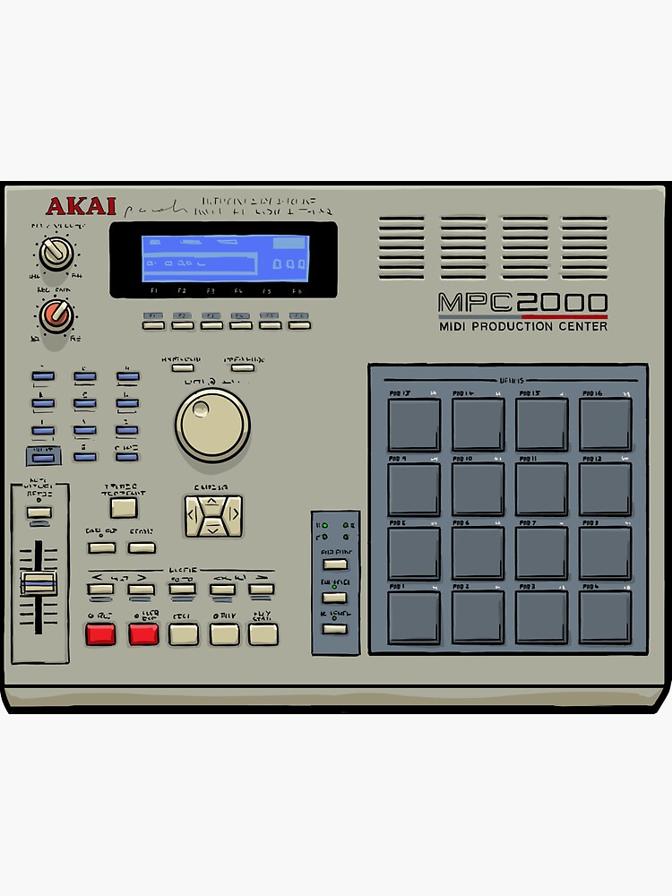 "MPC " Sticker for Sale by IanJCornwell | Redbubble