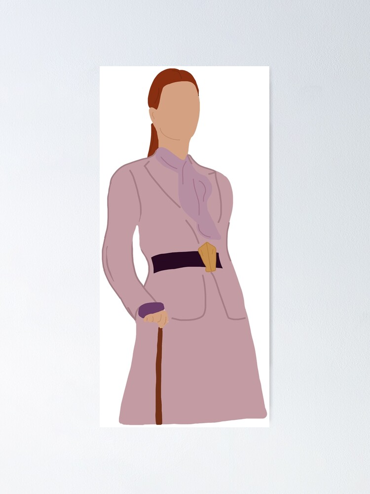 "wilhemina venable ahs" Poster by kawaii-customs | Redbubble