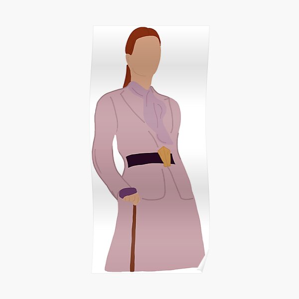 "wilhemina venable ahs" Poster by kawaii-customs | Redbubble