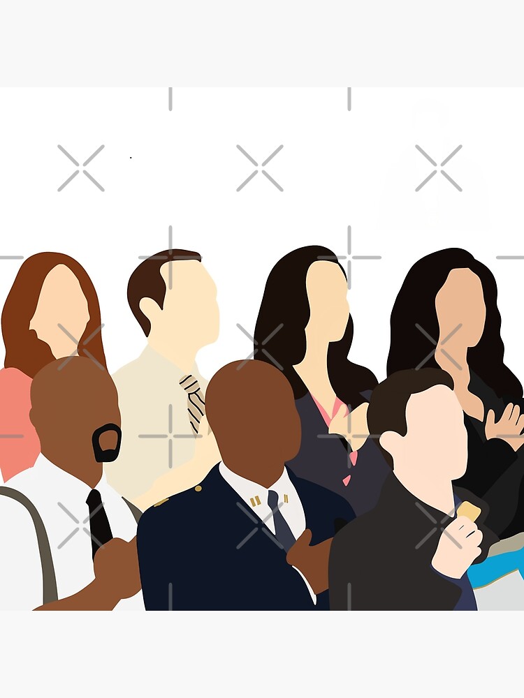 Lámina fotográfica «Brooklyn Nine Nine Squad - Brooklyn 99 / Jake ...