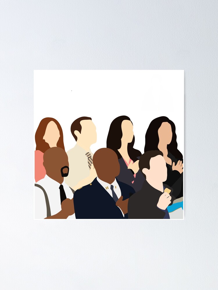 Póster «Brooklyn Nine Nine Squad - Brooklyn 99 / Jake Peralta / Capitán ...